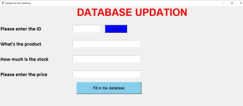 Inventory Management System Project in python – CopyAssignment