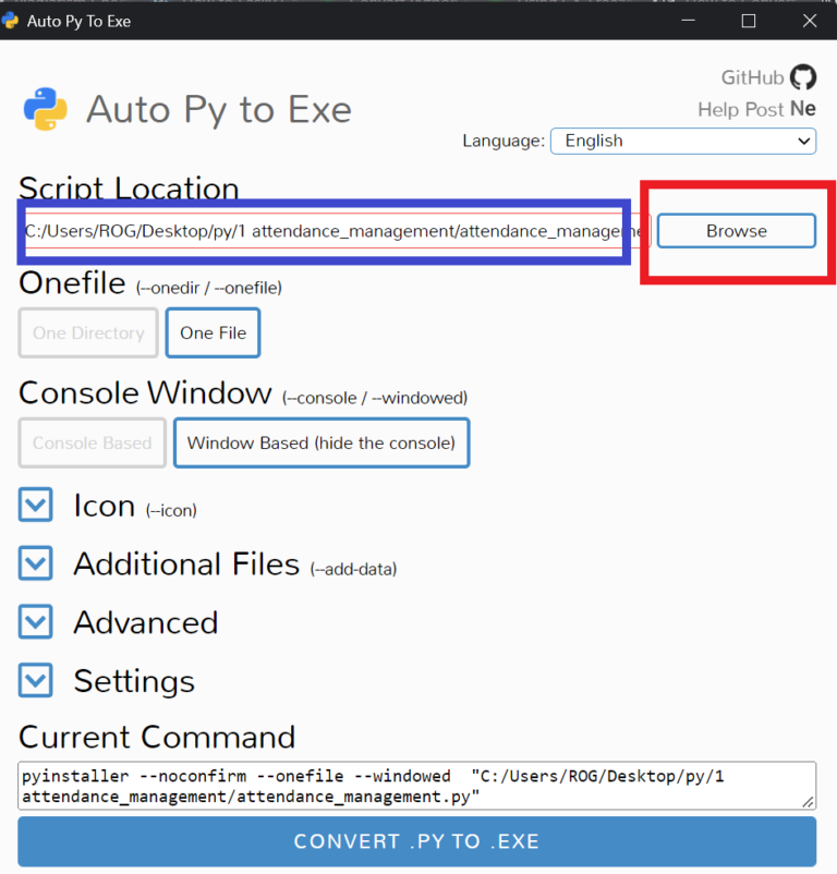 Convert Python to exe – CopyAssignment