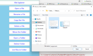 File Explorer in Python using Tkinter – CopyAssignment