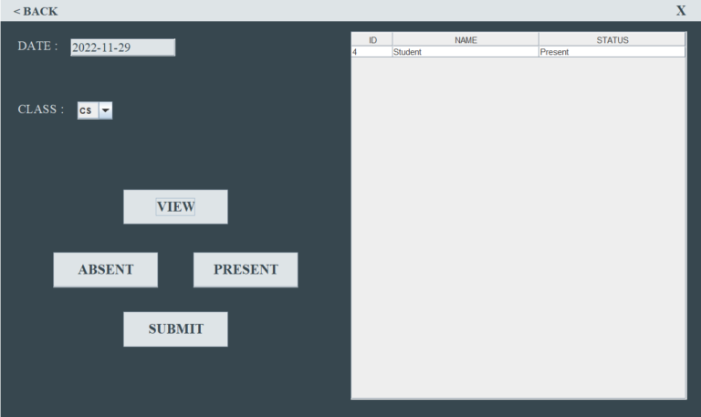 Attendance Management System Project In Java – CopyAssignment