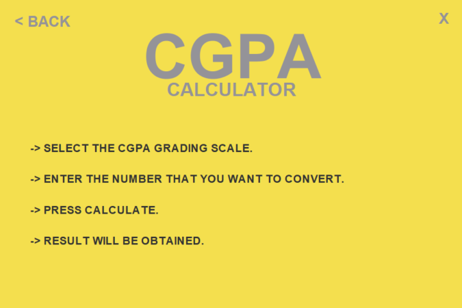 CGPA Calculator App In Java – CopyAssignment