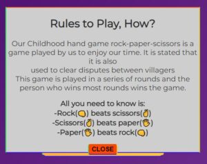 Rock Paper Scissor in HTML CSS JavaScript – CopyAssignment