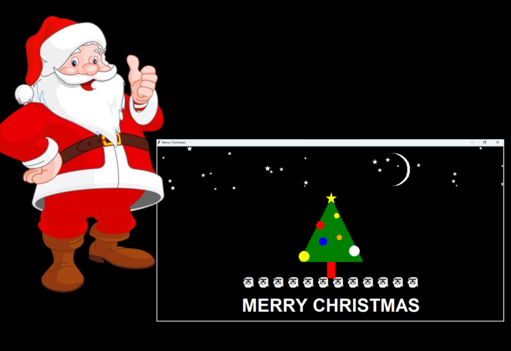 2023 Merry Christmas using Python Turtle – CopyAssignment